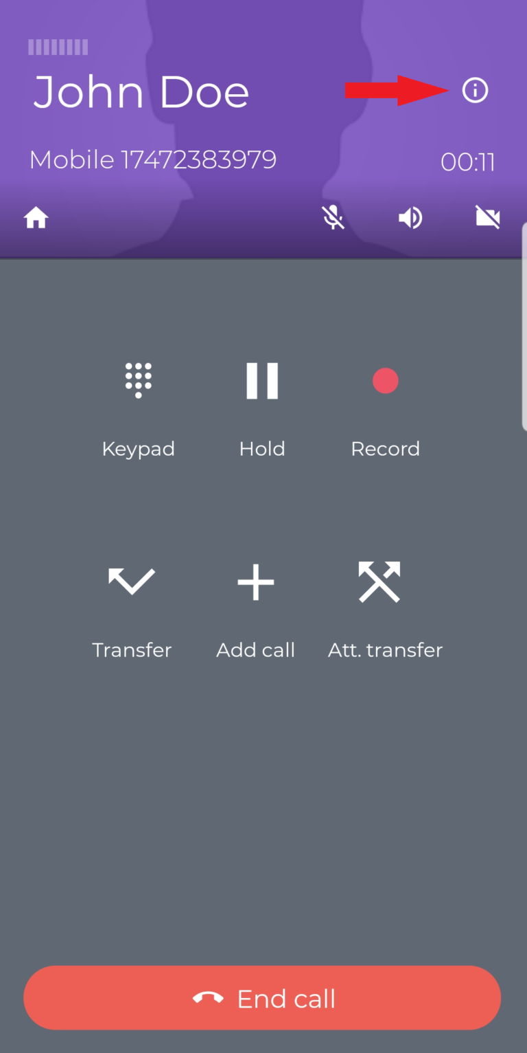 Viewing Call and Network Statistics | ReachUC