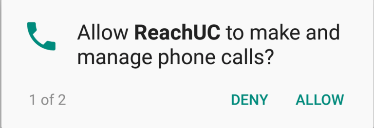 Login to ReachUC for Android | ReachUC