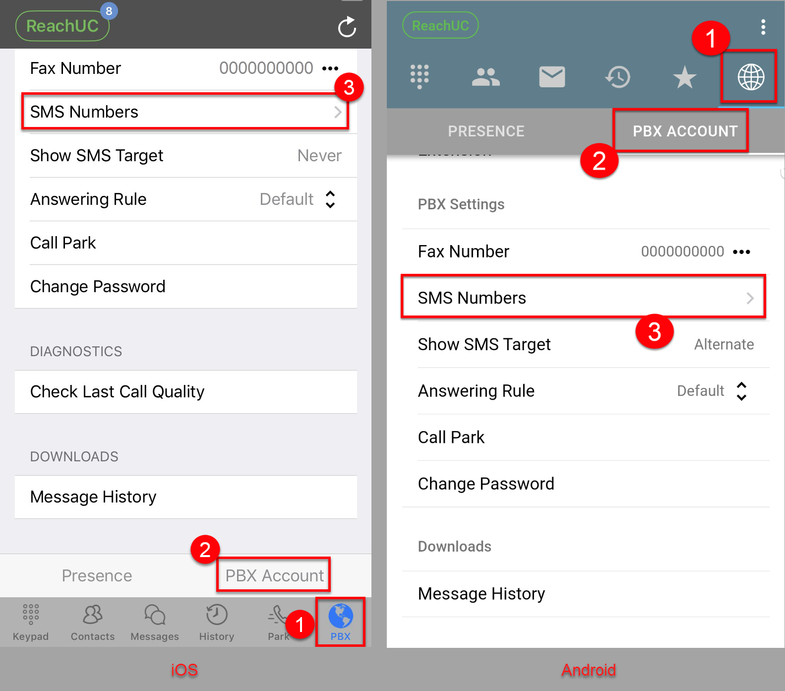 Download Message History | ReachUC