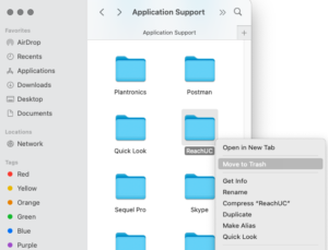 Removing ReachUC App on MacOS | ReachUC